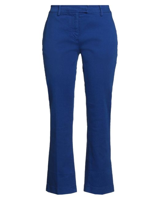 N°21 Pants in Blue | Lyst