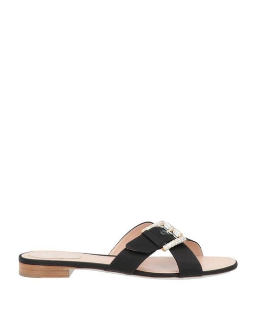 Rene Caovilla Sandals Textile Fibers in White | Lyst UK