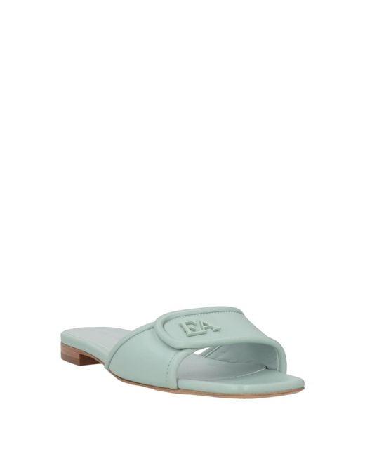 Emporio Armani Sandals in Green | Lyst UK