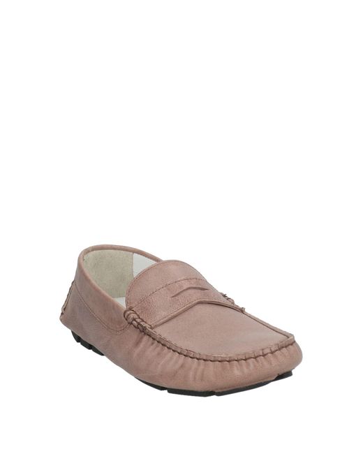 Boemos Light Loafers Leather in Natural for Men | Lyst