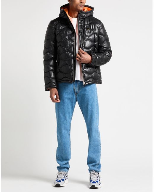 Blauer Puffer Leather in Black for Men | Lyst