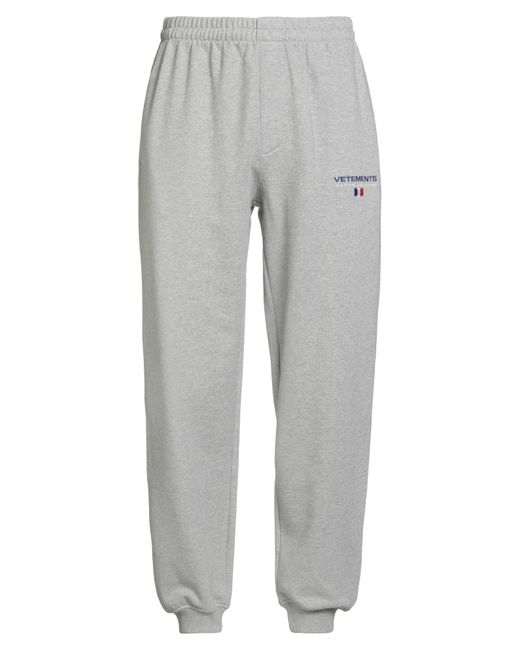 Vetements Pants in Grey for Men | Lyst UK