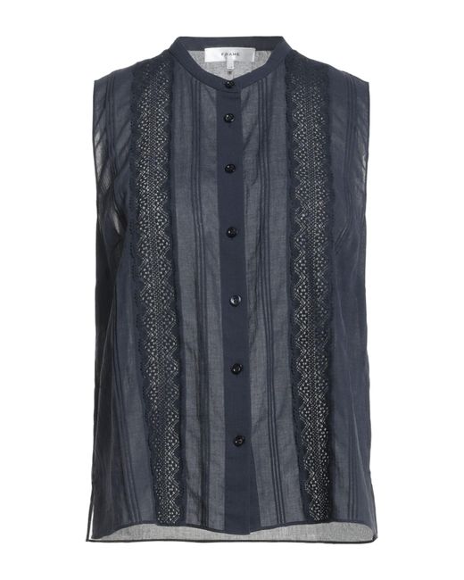 FRAME Shirts in Blue | Lyst UK