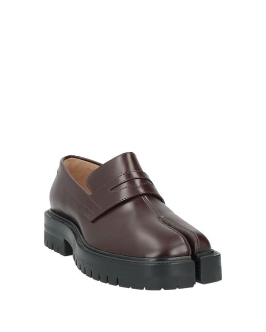 Maison Margiela Loafers in Brown | Lyst UK