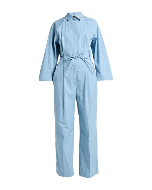 Tela Jumpsuit Cotton in Blue | Lyst