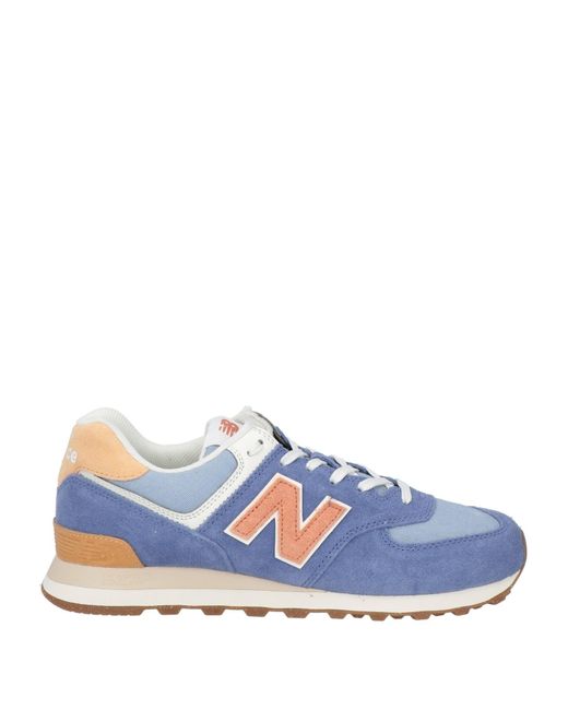 New Balance Pastel Sneakers Leather, Textile Fibers in Blue for Men | Lyst