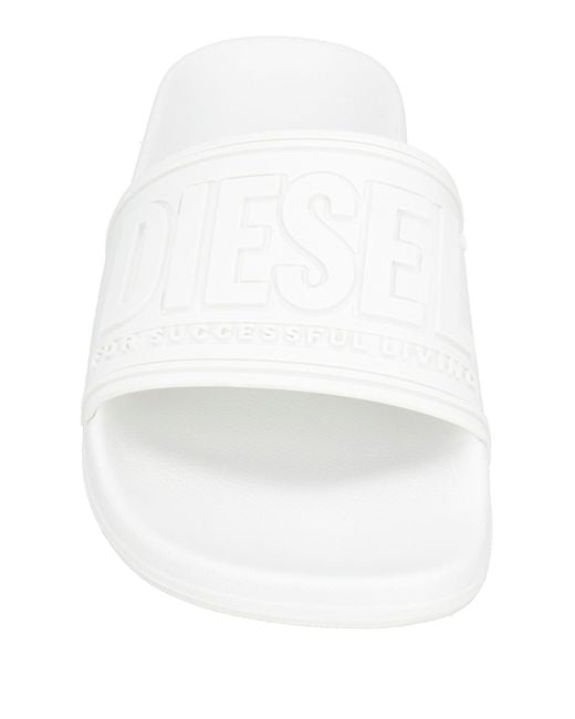 DIESEL Sandals in White for Men | Lyst Australia