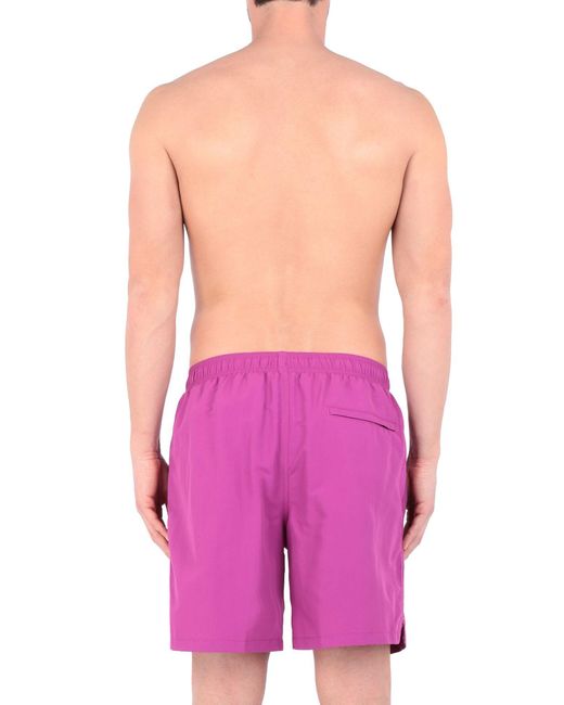 Stussy Synthetic Swim Trunks in Purple for Men - Lyst