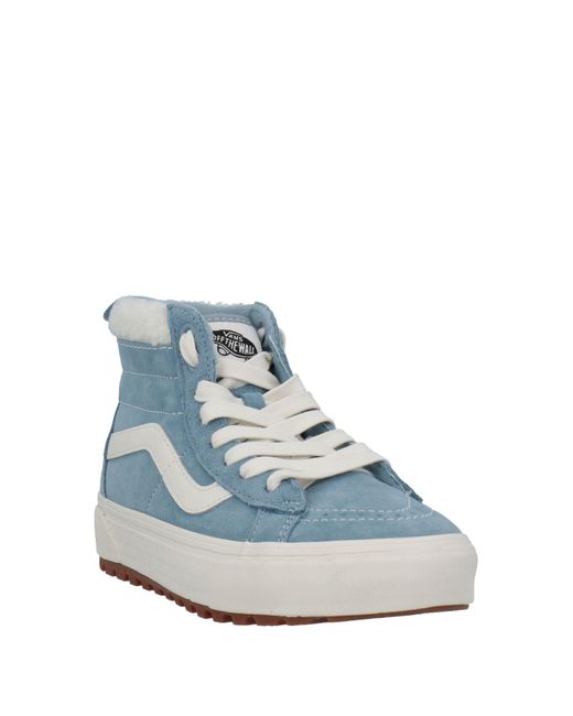 VANS MTE Sneakers Soft Leather in Blue | Lyst