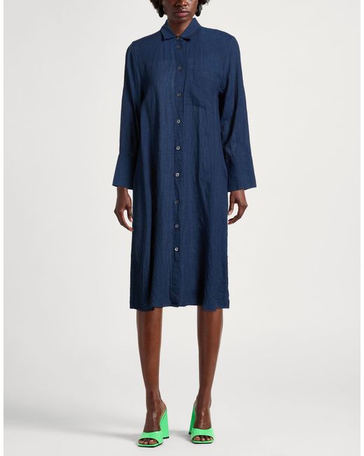 Robert Friedman Midi Dresses in Blue | Lyst UK