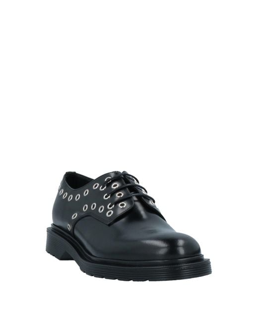 Maje Lace-Up Shoes Soft Leather in Black | Lyst