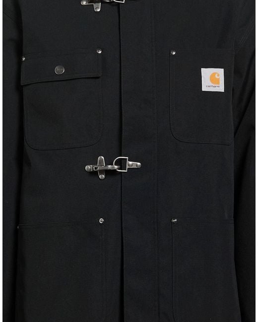 Carhartt Coat Nylon in Black for Men | Lyst