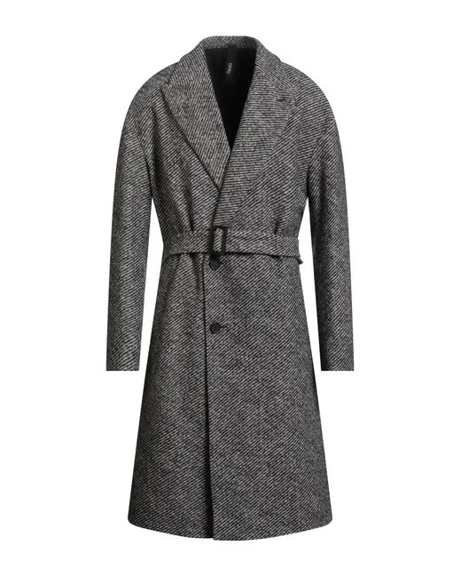 Hevò Coat Polyester, Virgin Wool in Gray for Men | Lyst