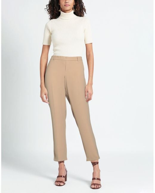 Mos Mosh Pants in Natural | Lyst UK