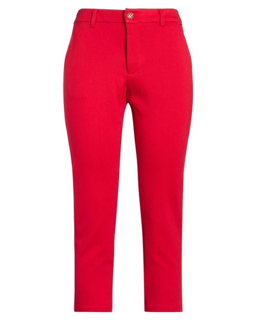 Liu Jo Pants in Red | Lyst UK