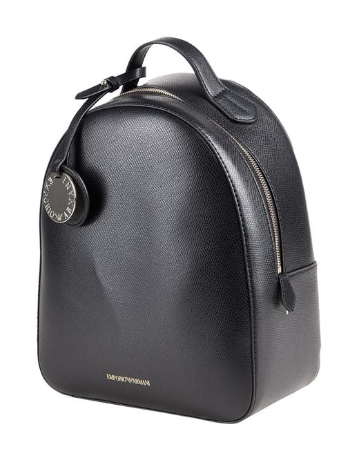 Emporio Armani Backpack in Black | Lyst UK