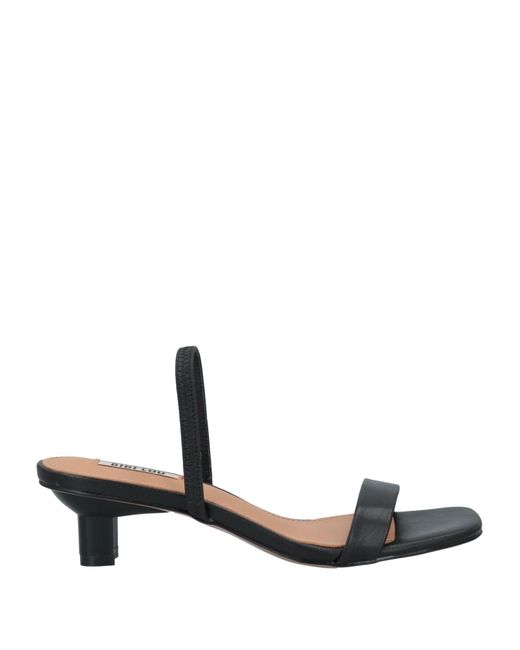 Bibi Lou Leather Sandals In Black Lyst