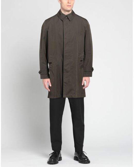 Sealup Military Overcoat & Trench Coat Cotton, Polyamide in Gray for ...