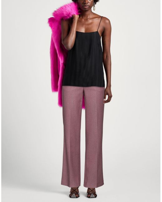 Beatrice B. Antique Rose Pants Virgin Wool, Acrylic in Purple | Lyst