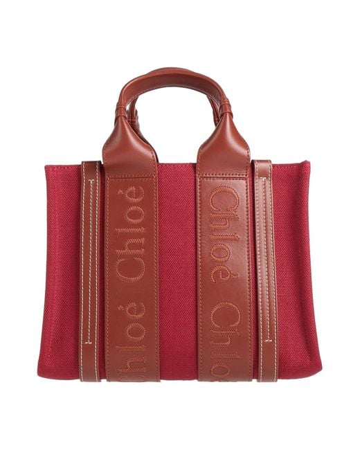 Chloé Handbags in Red | Lyst