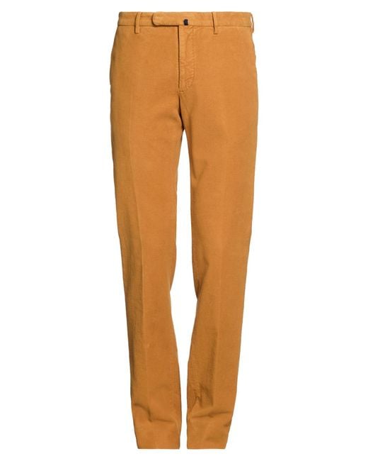 Incotex Pants in Orange for Men | Lyst UK