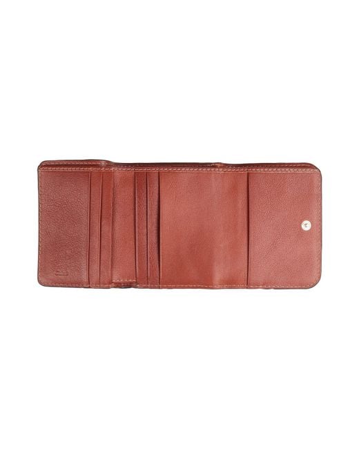 Chloé Wallets in Red | Lyst