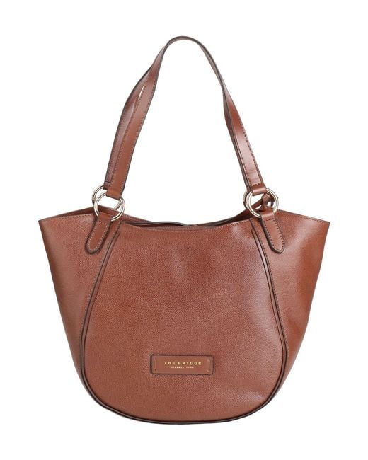 The Bridge Shoulder Bag in Brown | Lyst UK