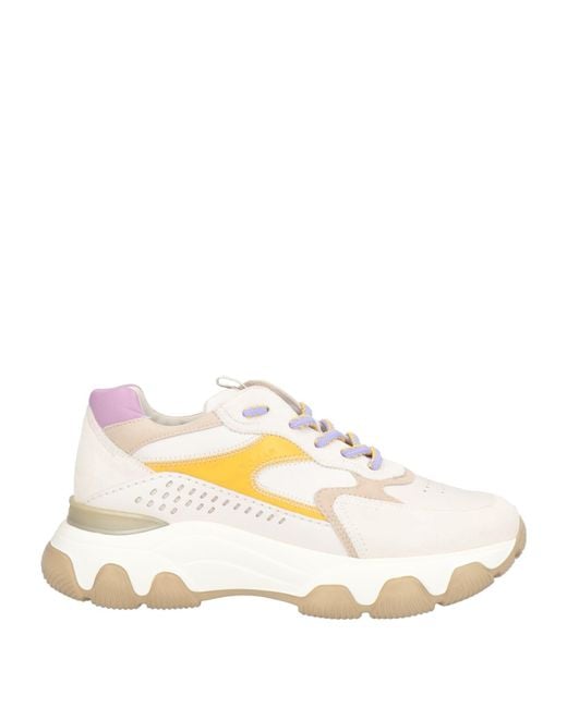 Hogan Sneakers in Natural | Lyst UK