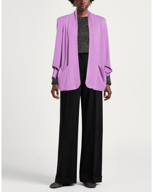 Hanita Blazers in Purple | Lyst UK