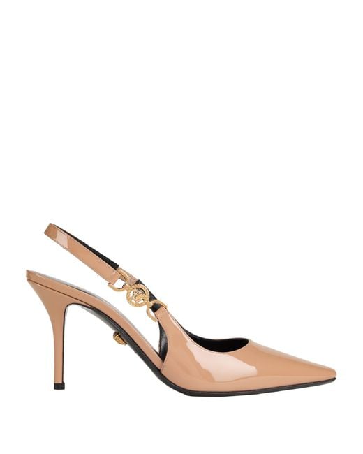 Versace Blush Pumps Calfskin in Pink | Lyst UK