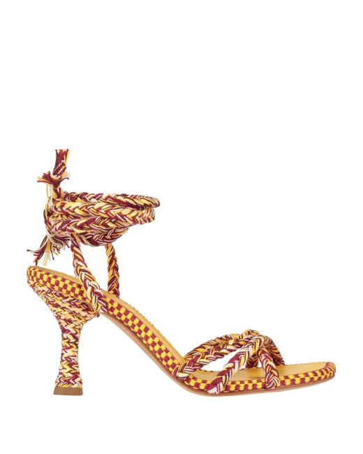 ANTOLINA PARIS Sandals in Metallic | Lyst