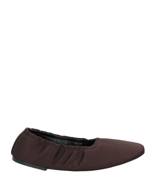 Aera Ballet Flats Textile Fibers in Brown | Lyst