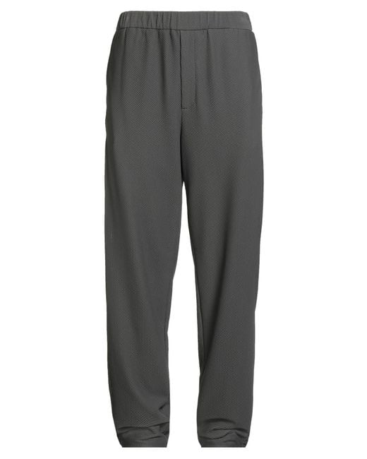 Giorgio Armani Pants Polyamide, Elastane in Grey for Men | Lyst UK