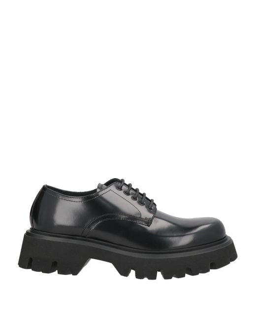 MICH SIMON Lace-Up Shoes Leather in Black for Men | Lyst UK