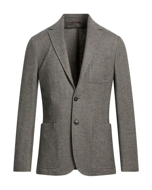 Canali Blazers in Grey for Men | Lyst UK