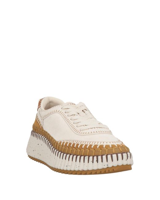 Chloé Trainers in Natural | Lyst