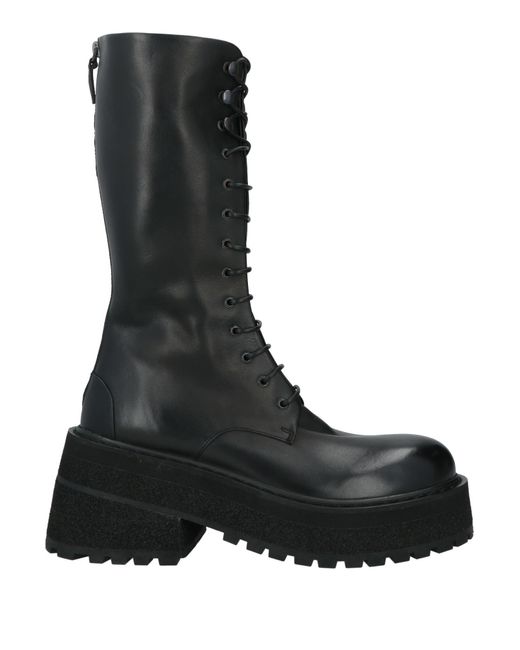 Marsèll Boot Leather in Black | Lyst