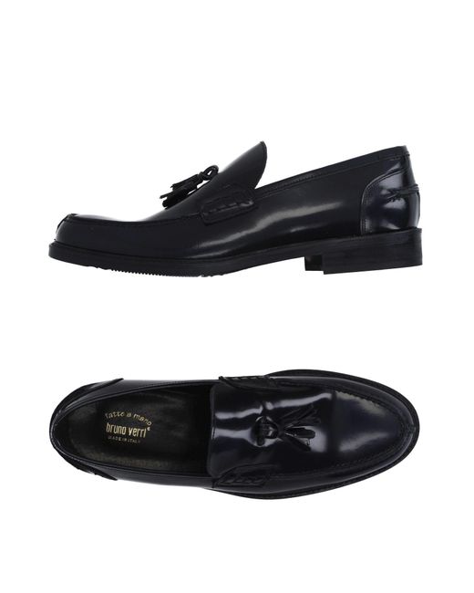 Bruno Verri Loafers in Black for Men | Lyst