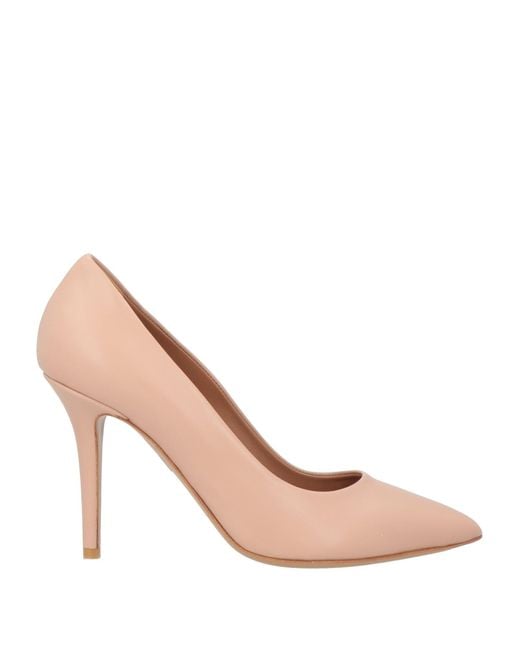 Emporio Armani Blush Pumps Calfskin in Pink | Lyst