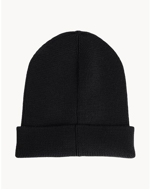 BOSS Hat Virgin Wool, Acrylic in Black for Men | Lyst