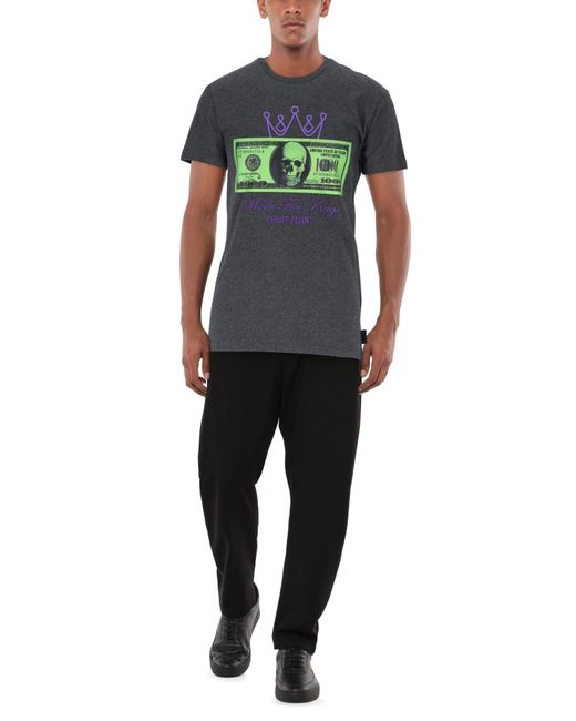Philipp Plein T-Shirts in Grey for Men | Lyst UK