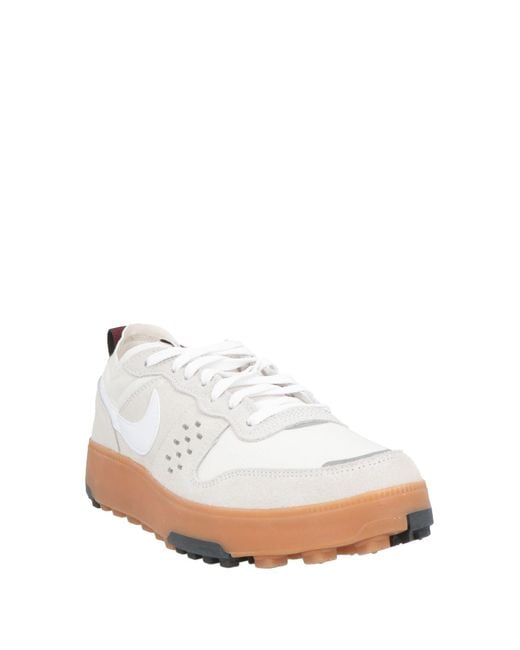 Nike Sneakers Leather, Textile Fibers in White for Men | Lyst UK
