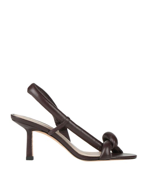 STUDIO AMELIA Sandals in Metallic | Lyst