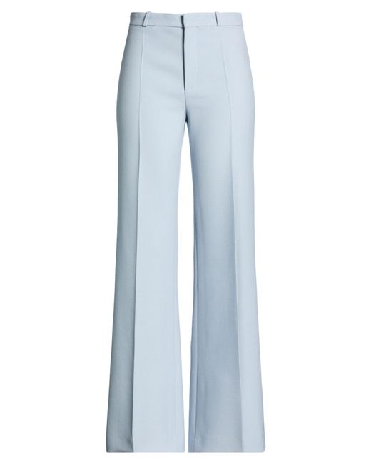 Chloé Sky Pants Wool in Blue | Lyst UK