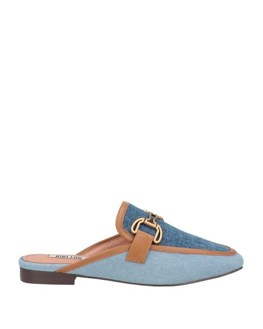 Bibi Lou Mules & Clogs Textile Fibers in Blue | Lyst