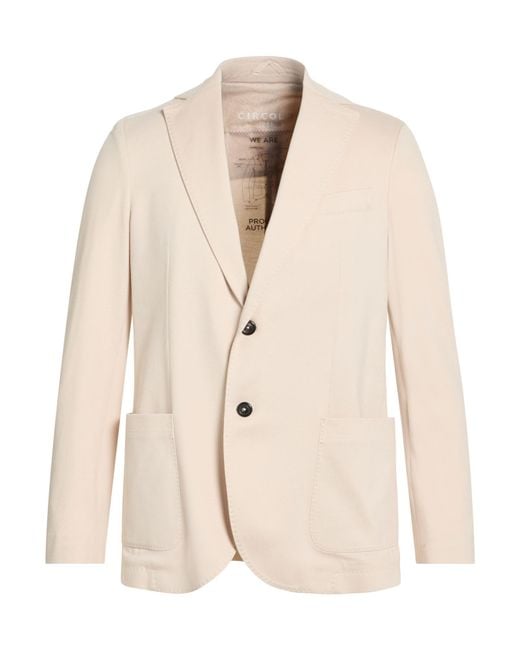 Circolo 1901 Blazers in Natural for Men | Lyst UK