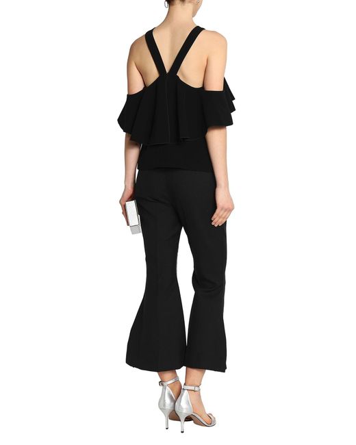 Rachel Zoe Synthetic Top in Black - Lyst