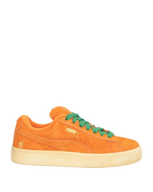 PUMA Carrots Sneakers Leather in Orange | Lyst UK