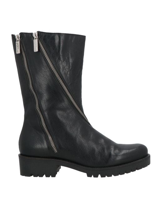 Studio Pollini Ankle Boots Leather in Black | Lyst