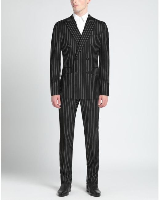 Burberry Suit in Black for Men | Lyst